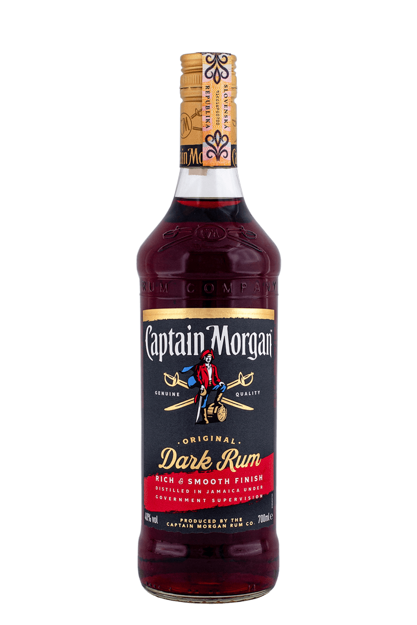 Captain Morgan Dark Rum - Alkoholonline.sk